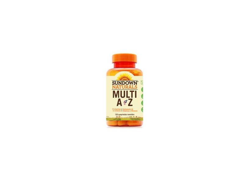 Multi A-Z Mix de Vitaminas e Minerais - Sundown Vitaminas - 120 ...