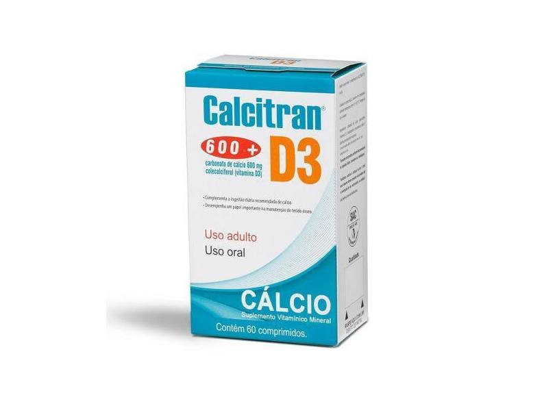 Calcitran D3 Divcom Nordeste 60 Comprimidos com o Melhor Preço é no Zoom