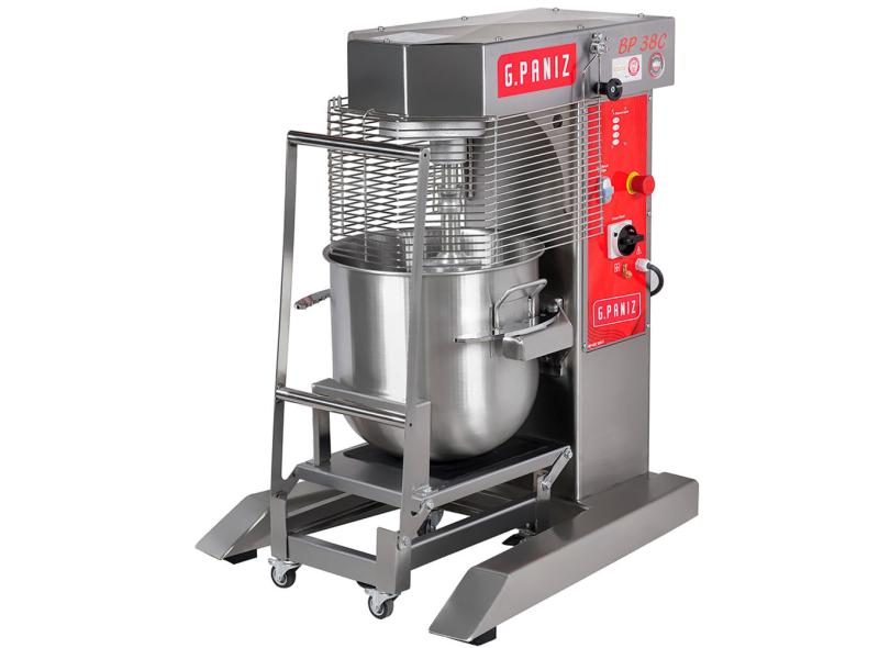 Batedeira Planetária BP-38C G. Paniz Inox c/ Inversor e 4 Velocidades ...