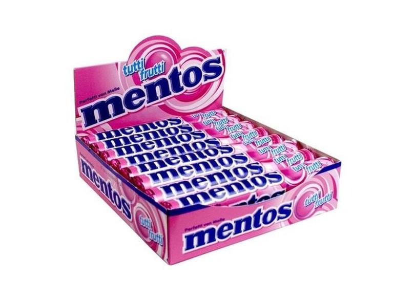 Pastilha Mentos Stick Tutti Frutti C/16 com o Melhor Preço é no Zoom