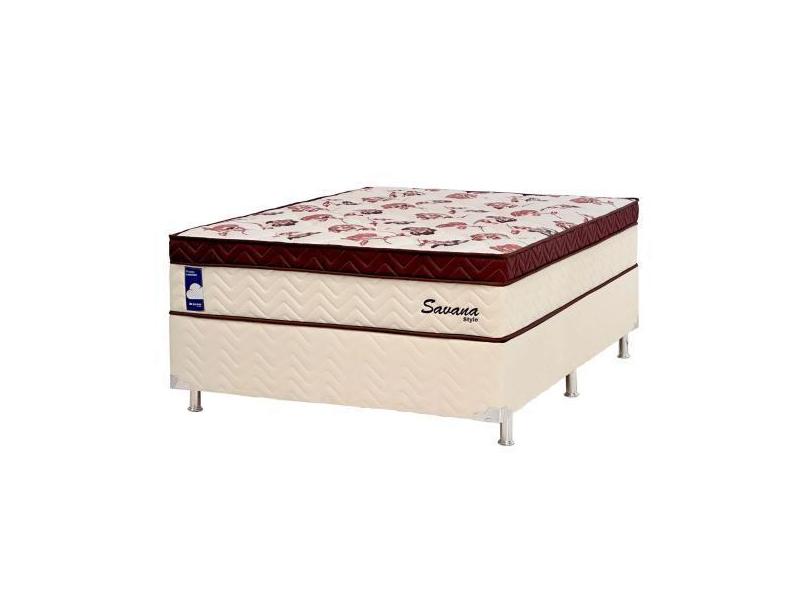 Cama Box Casal Savana Style New De Molas Ensacadas Bonno Colchões - Bo ...