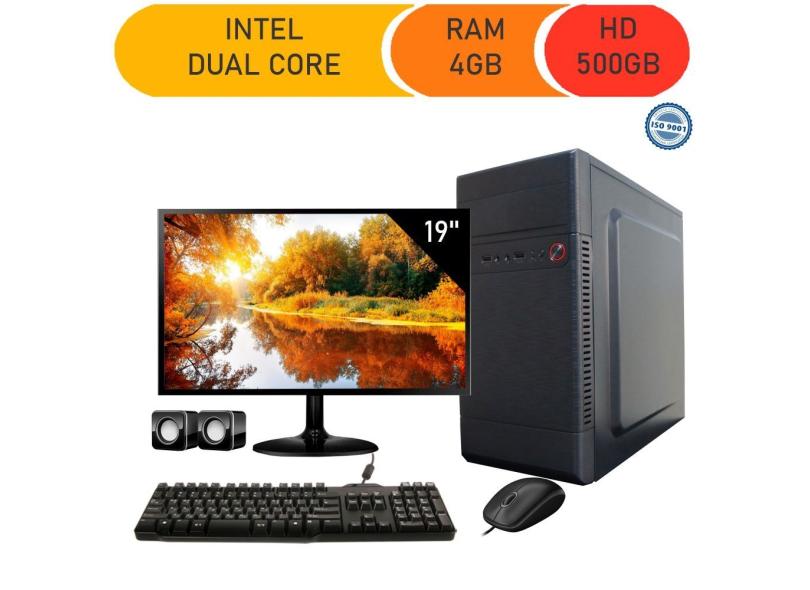 Computador Computador Corporate Intel Dual Core 4gb Hd 500 Gb Kit ...