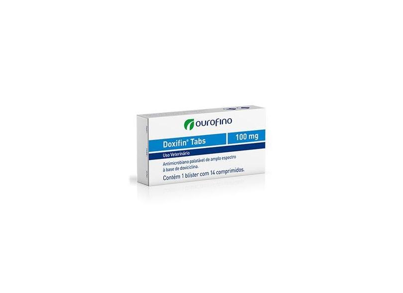 Doxifin Tabs 100mg c/ 14 Comprimidos com o Melhor Preço é no Zoom
