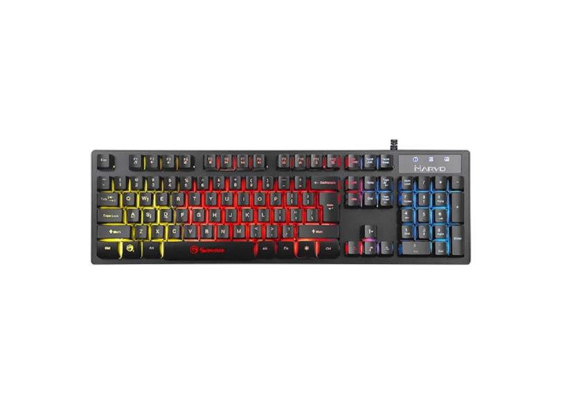 Teclado E Mouse Gamer Marvo Scorpion Km409 Usb com o Melhor Preço é no Zoom