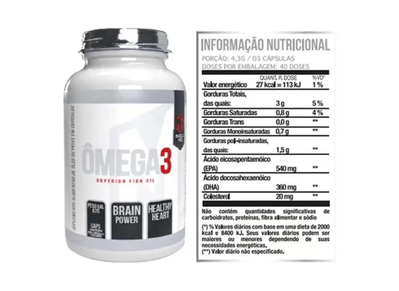 Omega 3 120 Capsulas - Muscle HD com o Melhor Preço é no Zoom