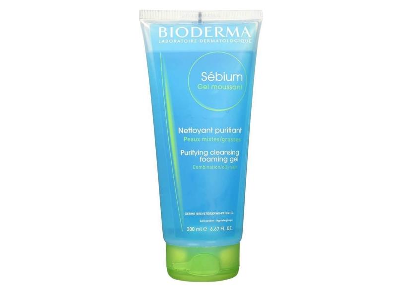 KIT C/ 10 Bioderma Sébium Gel Moussant Limpeza Facial 200ml com o ...