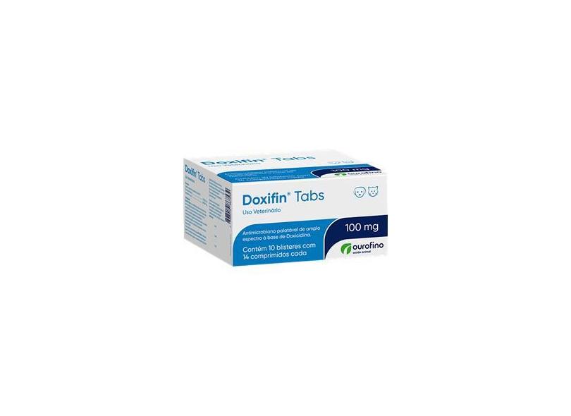 Doxifin Tabs 100mg 10 Cartelas c/ 14 Comprimidos Cada com o Melhor ...