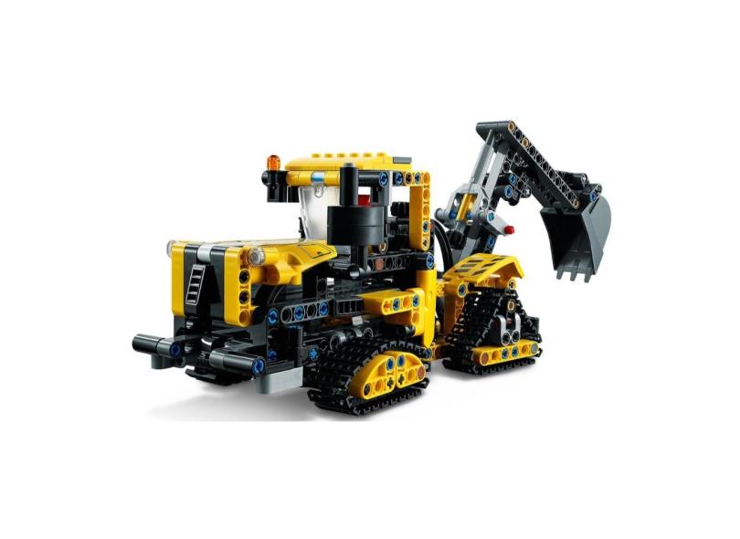 Lego Technic Escavadeira Trabalhos Pesados 569 Peças - 42121 em ...