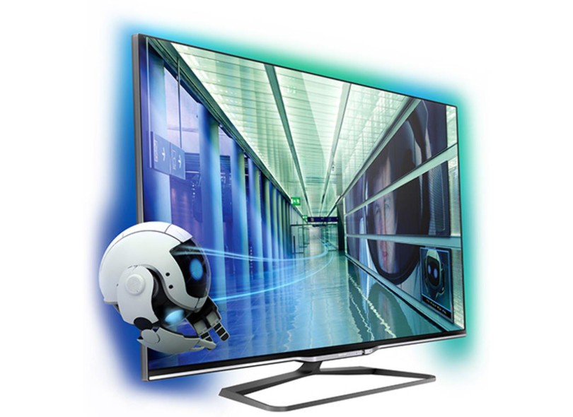 Smart TV TV LED 3D 47" Philips Série 8000 Full HD Netflix 47PFL8008G/78 ...