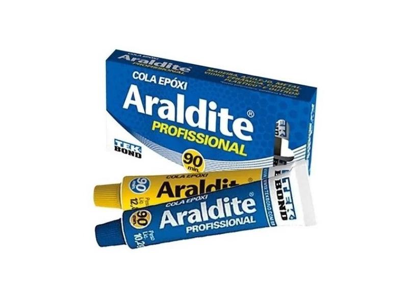 Adesivo Cola Epóxi Araldite Profissional 90 Minutos 23g em Promoção é ...