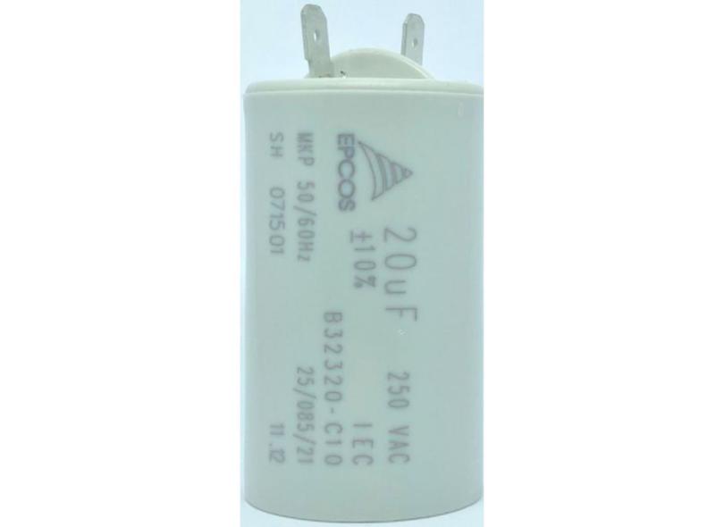 Capacitor 20uf 250vac B32320-c10 Faston Epcos com o Melhor Preço é no Zoom