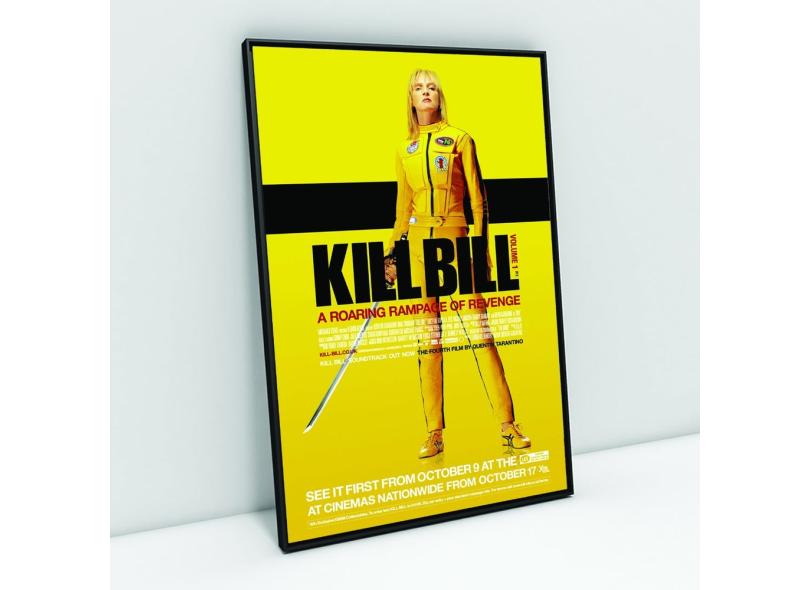 Quadro decorativo poster Kill Bill Capa Poster FIlme em Promoção é no ...