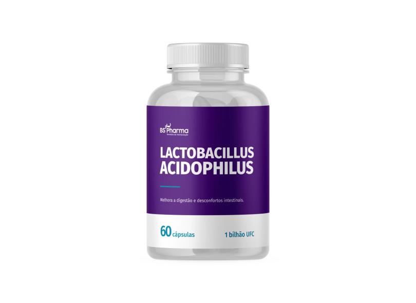 Lactobacillus Acidophilus - 1 bilhão de UFC 60 Cápsulas com o Melhor ...