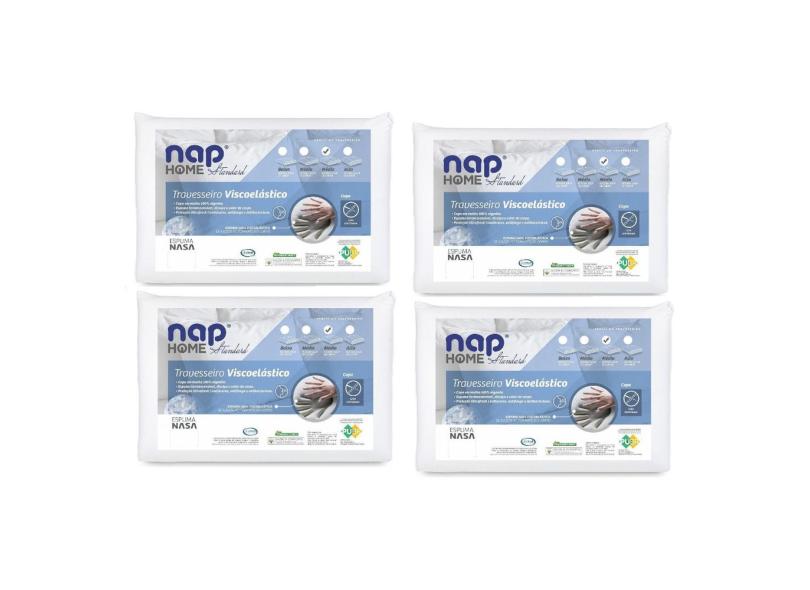 Kit 4 Travesseiro Nasa Nap Perfil Médio 14cm Capa Algodão em Promoção é ... Kit 4 Travesseiro Nasa Nap Perfil Médio 14cm Capa Algodão em Promoção é ...
