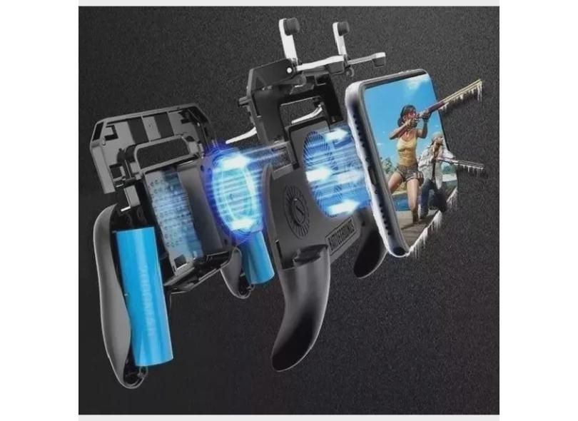 Controle Gamepad Com Cooler R1 L1 Joystick com o Melhor Preço é no Zoom