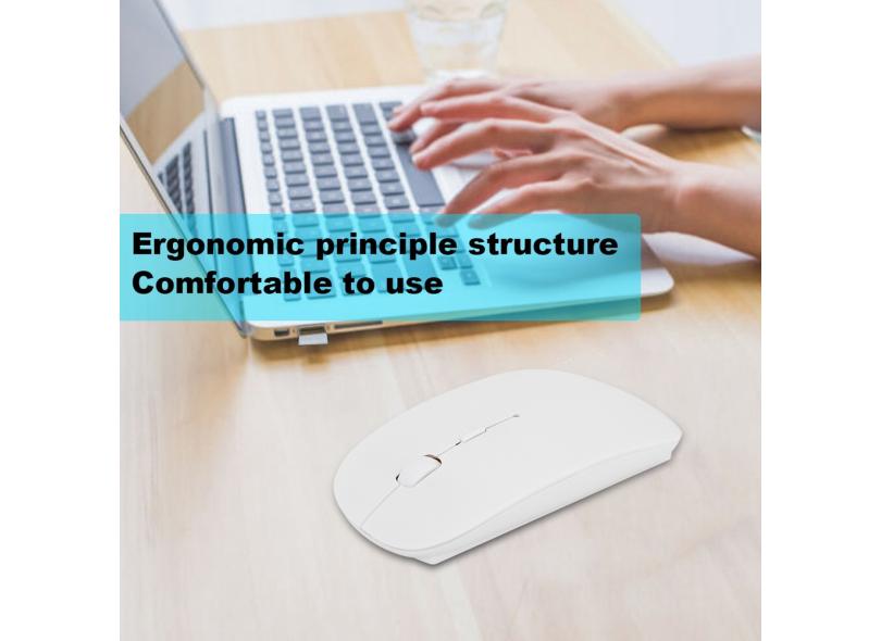 Mouse para jogos sem fio, dpi ajustável bt sem fio ergonômico óptico ...