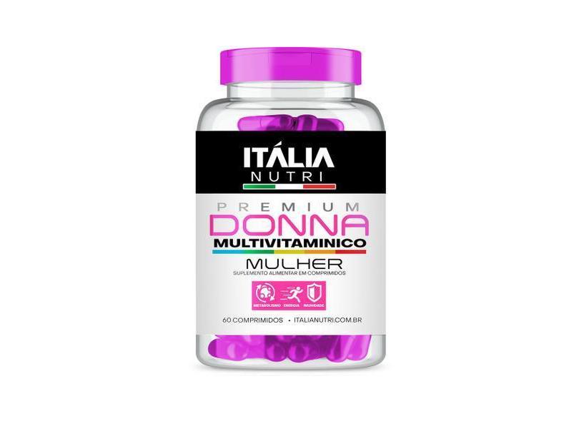 Donna Multivitaminico Mulher Com 60 Comprimidos Italia Nutri com o ...