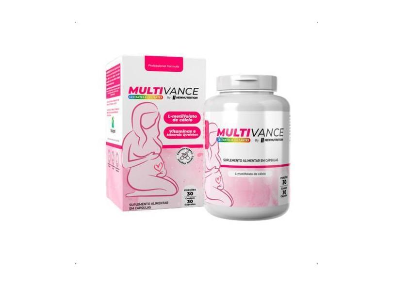 Multivitaminíco Multivance Gestante E Lactantes 30 Cps New Nutrition ...