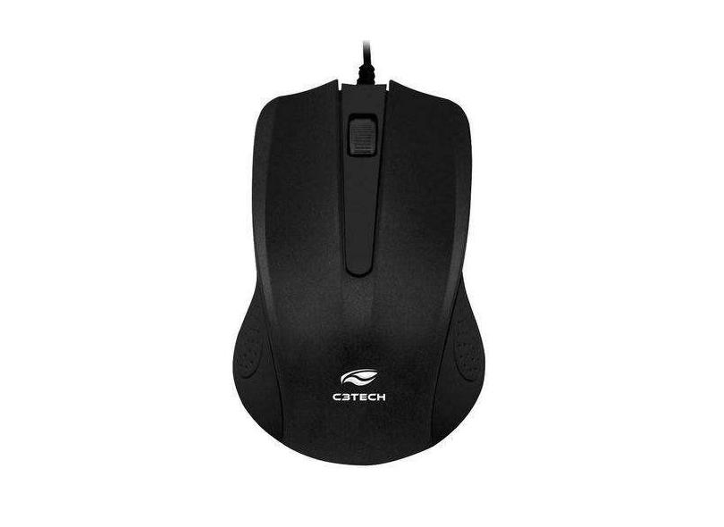 Mouse Optico USB MS-30BK 1000DPI Preto - C3 TECH - C3TECH com o Melhor ...