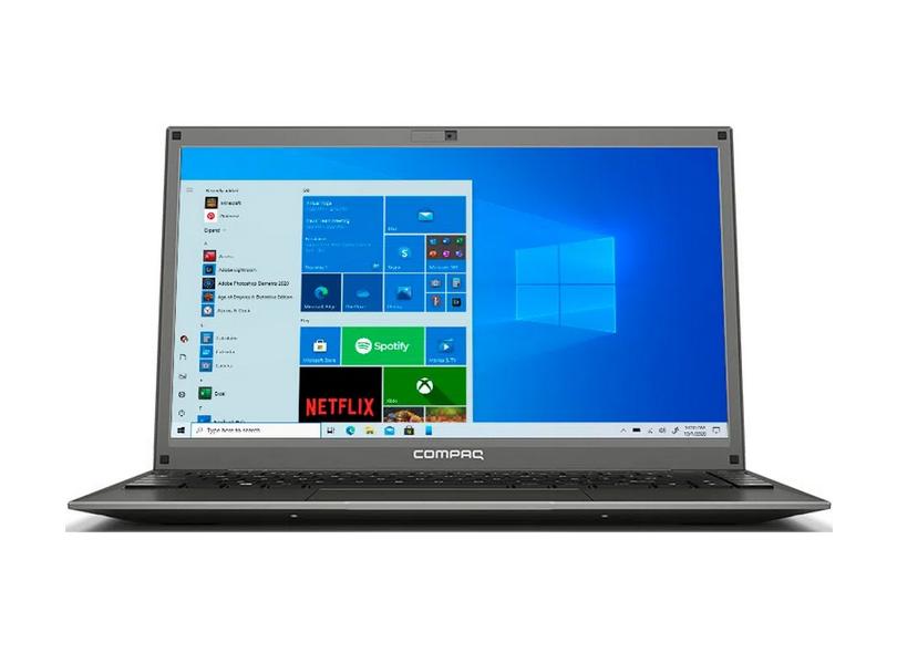 Notebook Compaq Presario Intel Pentium N3700 4GB HD 500GB 14" Windows 10 Presario 425 com o ...