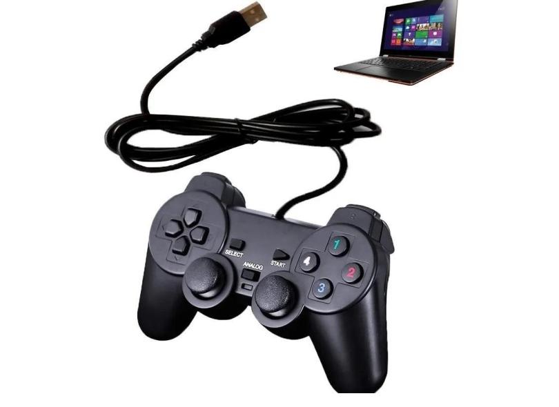 Controle Com Fio Joystick Para Pc e Notebook com Cabo Usb com o Melhor ...
