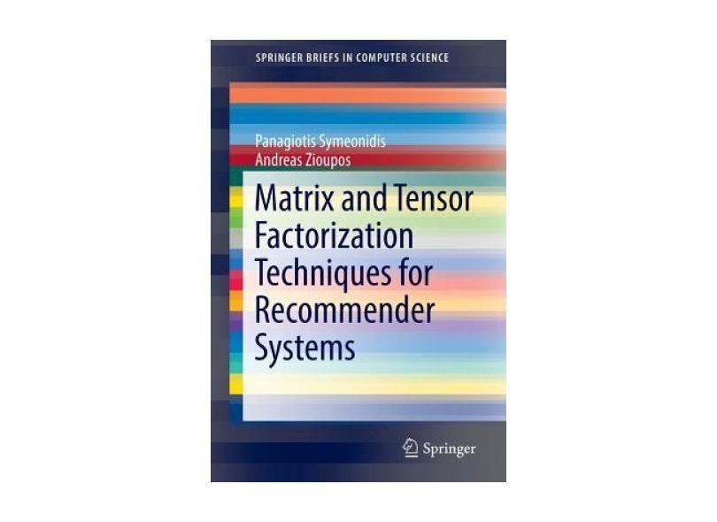 Livro - Matrix and Tensor Factorization Techniques for Recommender ...