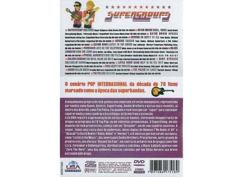 Dvd Supergroups Super Bandas Dos Anos 70 Usa Recods com o Melhor Preço ...