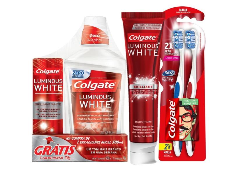 Kit Colgate Branqueamento Completo com o Melhor Preço é no Zoom