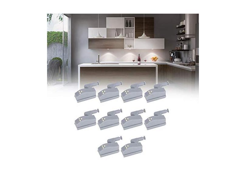 Luz do sensor da dobradiça, luz do sensor do gabinete, luz led Armários ...