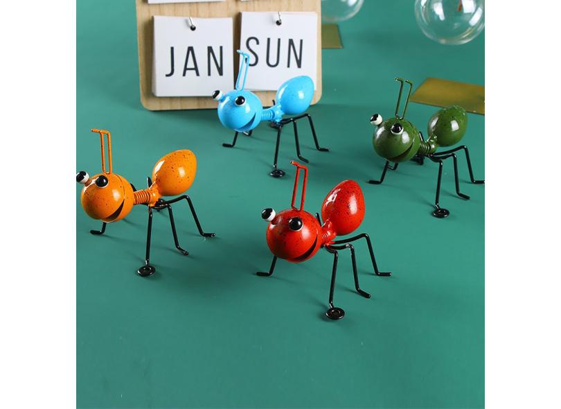 Estatueta de formiga de metal decoração de parede arte decoração ...