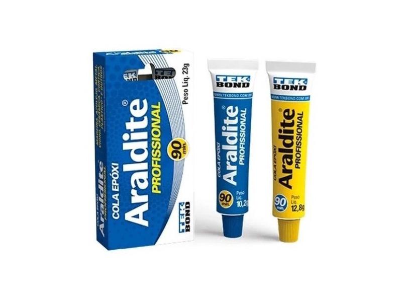 Adesivo Cola Epóxi Araldite Profissional 90 Minutos 23g em Promoção é ...