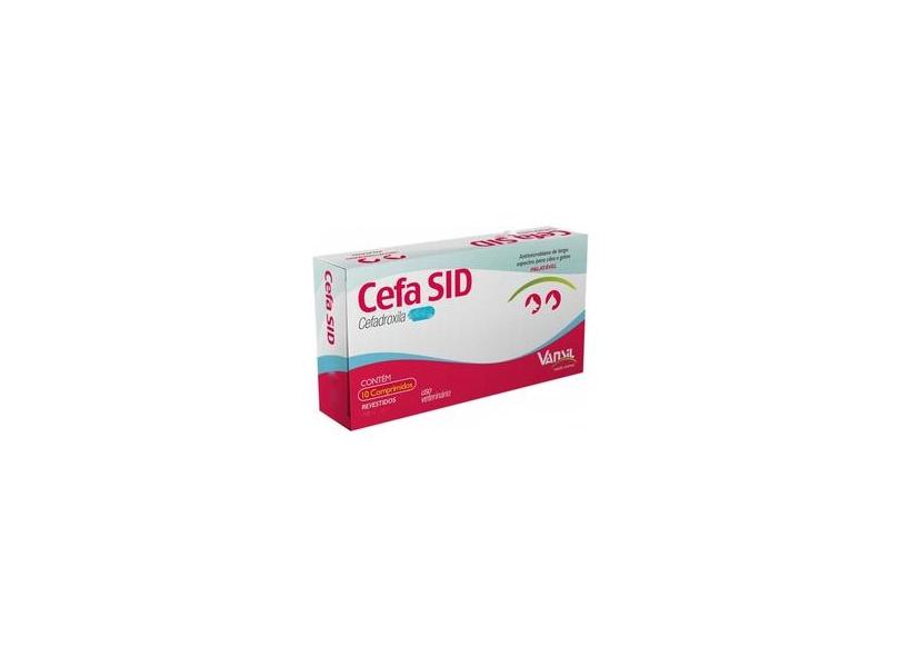 Medicamento Cefa Sid Cefadroxila 440mg 10 Comprimidos com o Melhor ...