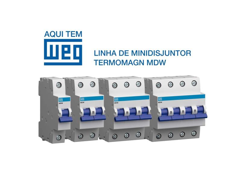Minidisjuntor Termomagnetico Mdw-c 16a 1p Weg com o Melhor Preço é no Zoom