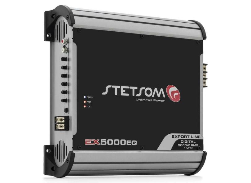 Módulo Amplificador Digital Stetsom Ex5000eq - 1 Canal - 5500 Watts Rms ...