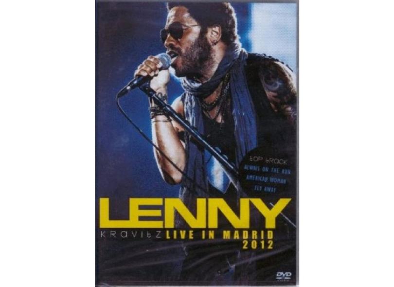 Lenny Kravitz Live Madri 2012 - DVD Rock com o Melhor Preço é no Zoom