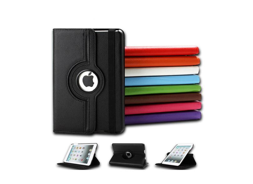 Para iPad Mini 1 2 3 Capa capa 360 graus de couro rotativo Capa de ...