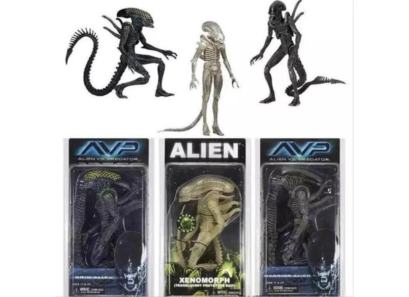 Neca aliens vs Predator avp Series Grade Alien Xenomorph Translúcido ...