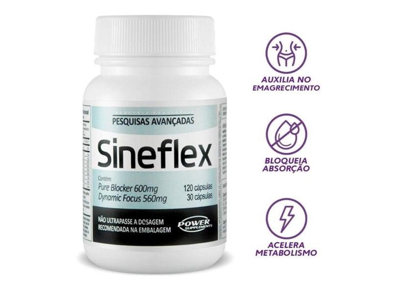 Sineflex 150 Cápsulas - Queimador E Bloqueador De Gorduras com o Melhor ...