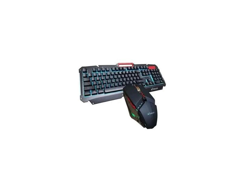 Kit Teclado e Mouse Gamer USB HK-8500 - Xtrad com o Melhor Preço é no Zoom