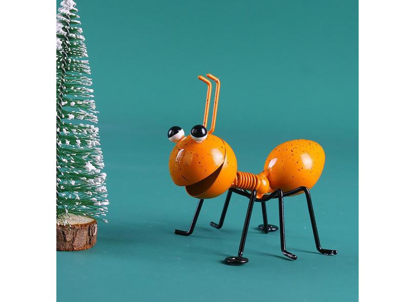 Estatueta de formiga de metal decoração de parede arte decoração ...