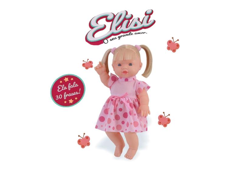 Boneca Para Brincar Boneca Loira Com Roupinha Que Fala em Promoção é no ...