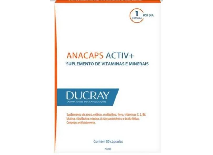 Anacaps- 30 Cápsulas - Ducray com o Melhor Preço é no Zoom