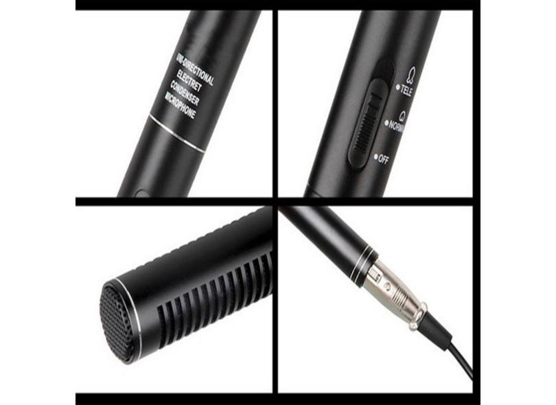 Microfone De Microfone Profissional Para Entrevista Com Condensador ...