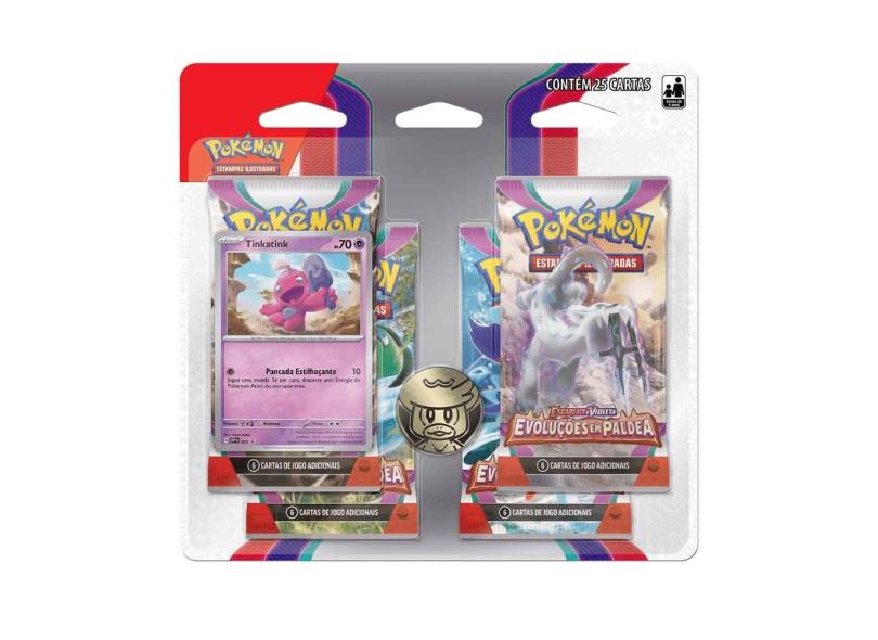 Jogo De Cartas Pokémon Blister Quadruplo Ev Evoluções Em Paldea