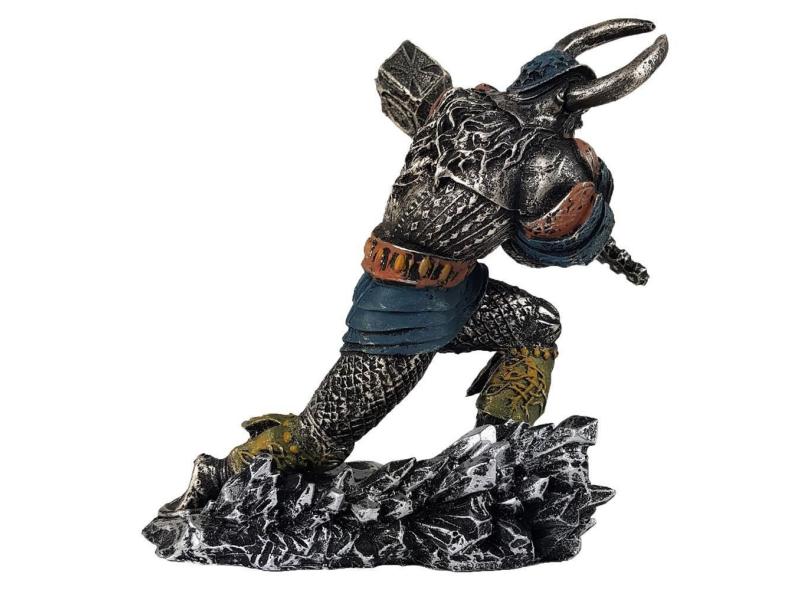 Thor Deus Do Trovão Mitologia Nórdica Resina Estátua Grande com o ...