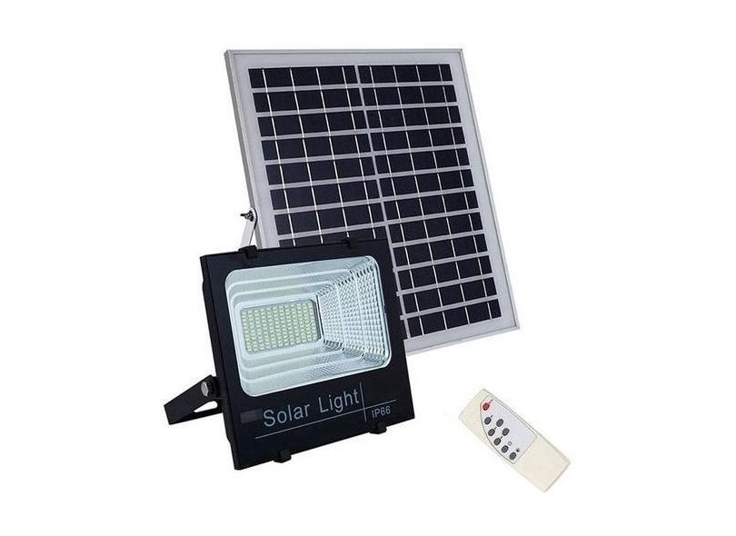 Holofote Solar 80w Refletor Energia Solar Painel Automático E Manual ...