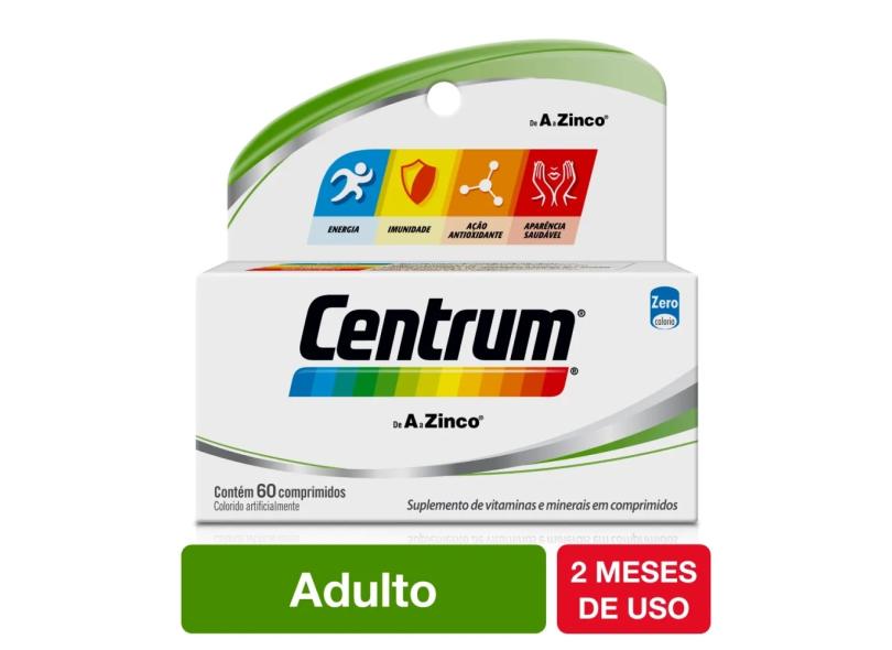 Centrum C/ 60 Comprimidos com o Melhor Preço é no Zoom