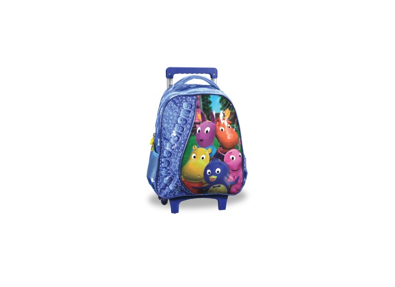 Mochila com Rodinhas Escolar Xeryus Backyardigans Happy 2900 com o ...