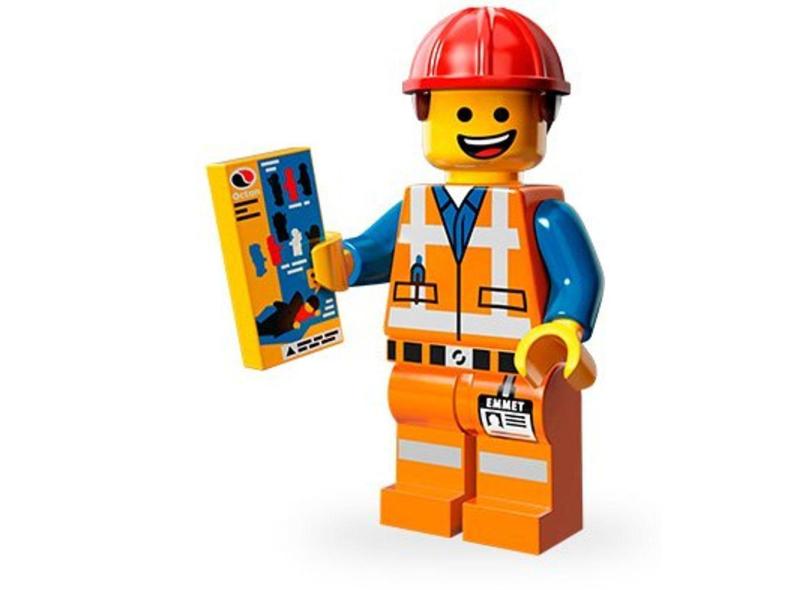 Lego Capacete Emmet - Filme Lego em Promoção é no Banco PAN