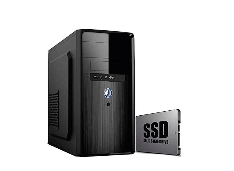 Computador PC CPU Intel Core i3 4GB SSD 120GB Windows 10 HDMI Full HD ...
